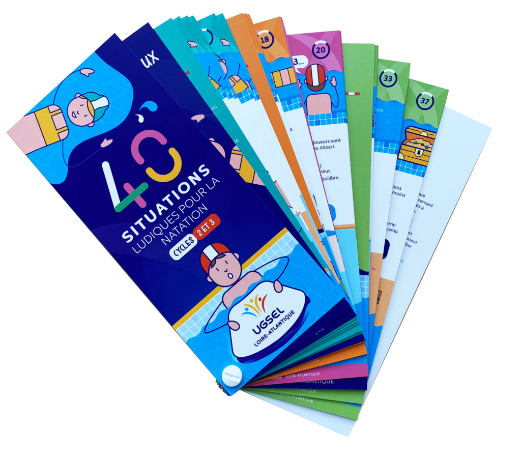 Commande « 40 situations Natation » – Ugsel 44